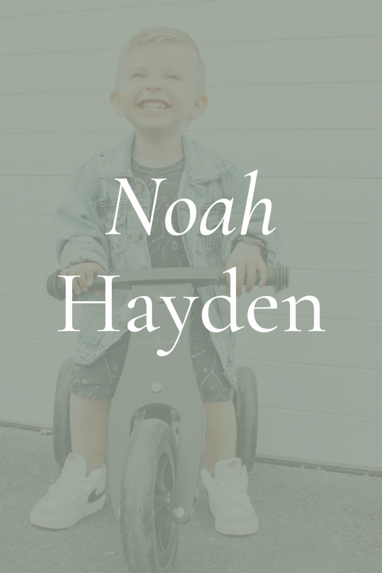 105+ Precious Middle Names for Noah That'll Melt Your Heart