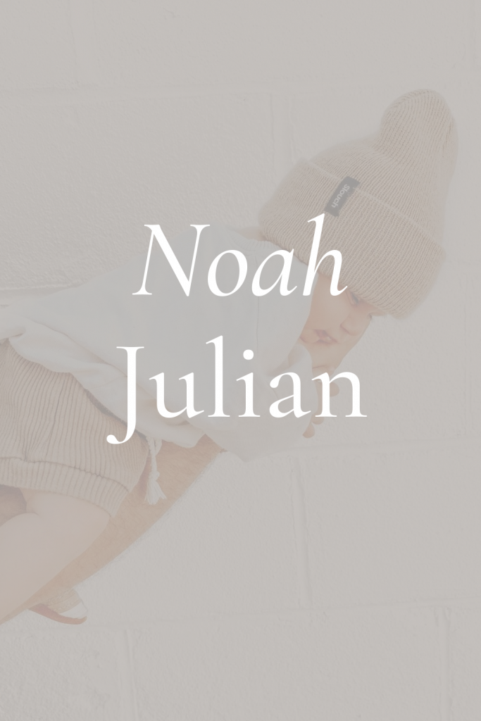 105+ Precious Middle Names for Noah That'll Melt Your Heart