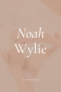 105+ Precious Middle Names for Noah That'll Melt Your Heart