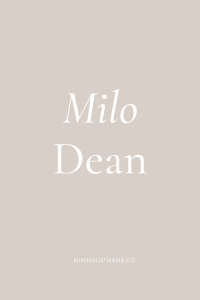 49+ Hand-Picked Middle Names for Milo (+Names Like Milo)