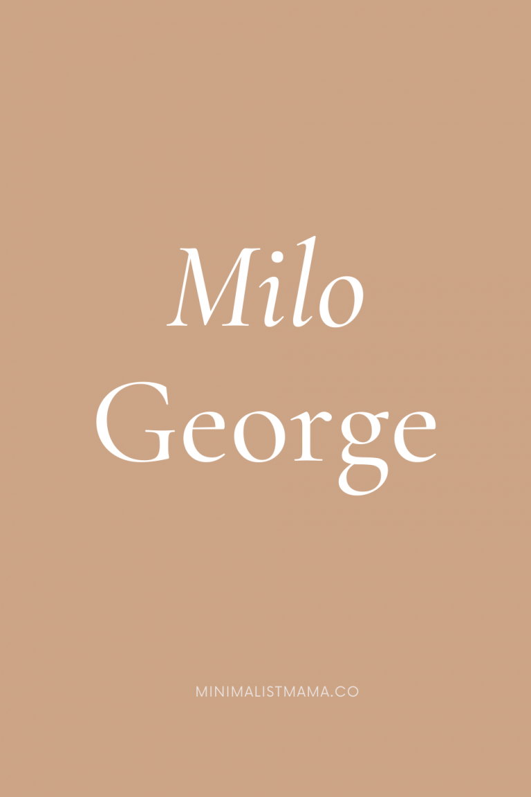 49+ Hand-Picked Middle Names for Milo (+Names Like Milo)