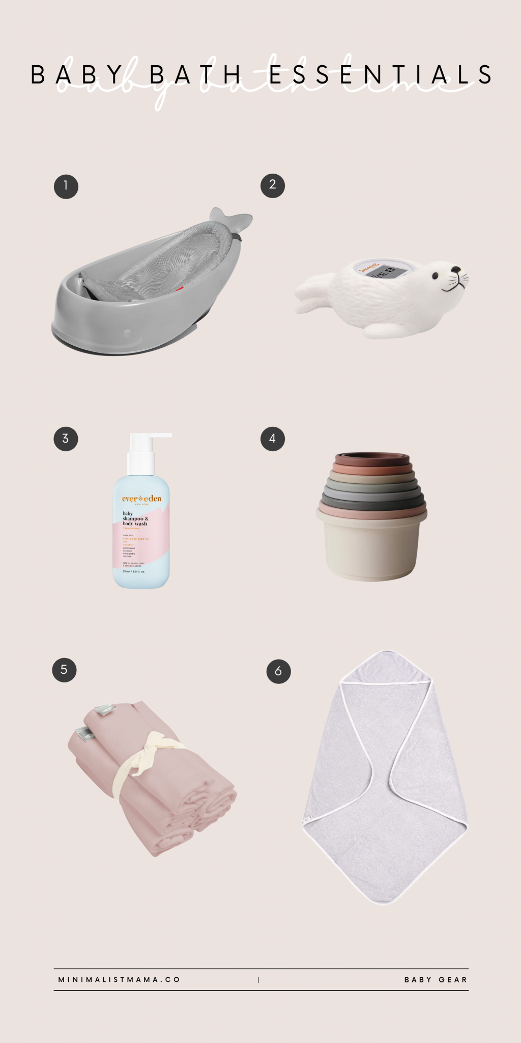 The 7+ Newborn Baby Bath Essentials I Actually *Swore By*