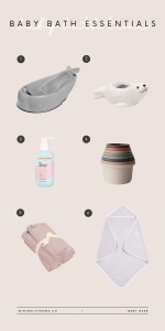 The 7+ Newborn Baby Bath Essentials I Actually *Swore By*