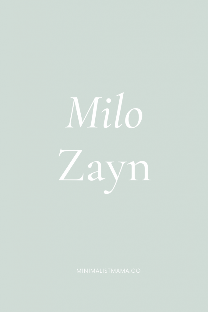 49+ Hand-Picked Middle Names for Milo (+Names Like Milo)