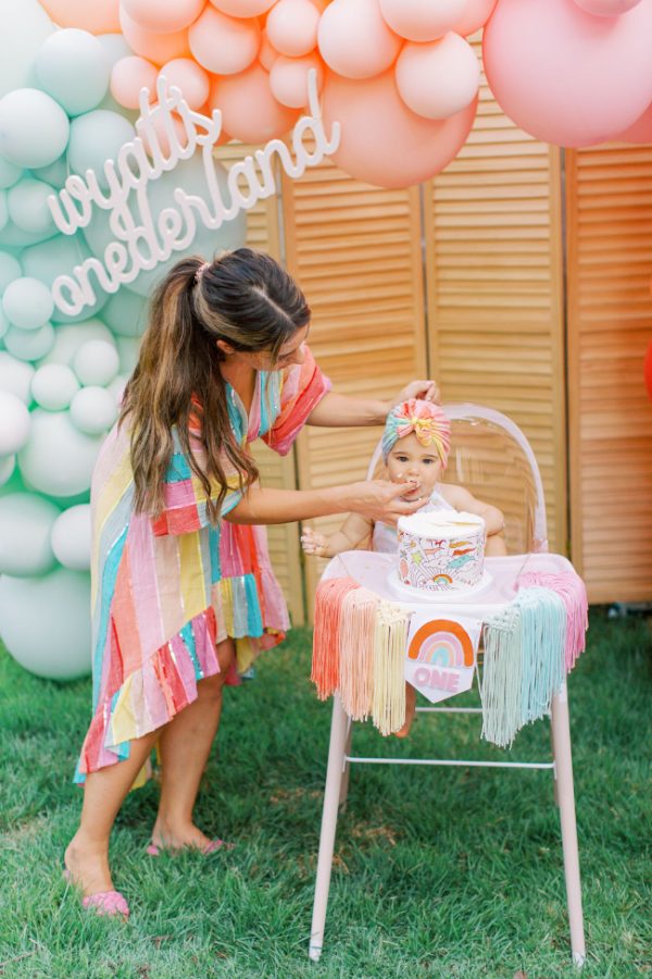 11+ *Super Adorable* First Birthday High Chair Decorations (Simple + Easy)