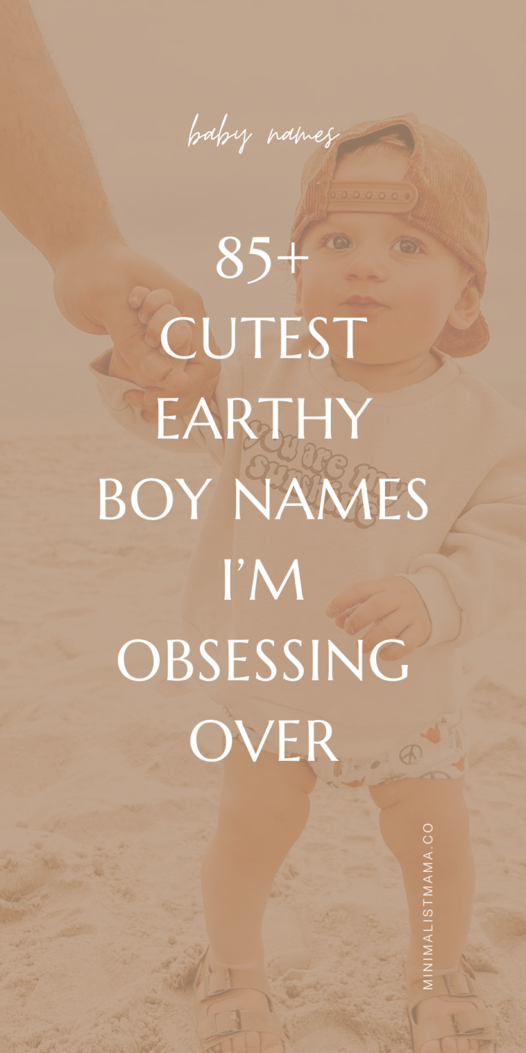 85+ Earthy Boy Names (That You Didn't Know Were In) - 2025