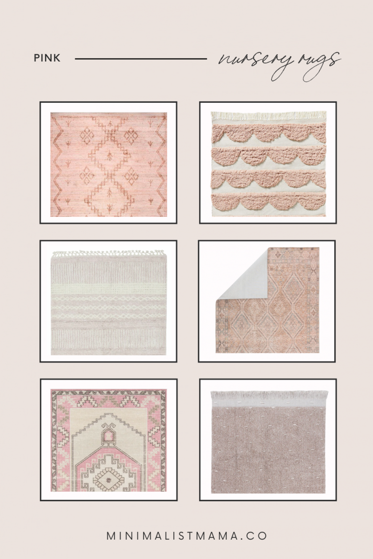 11+ *Literally Gorgeous* Pink Nursery Rugs (That I Am *Obsessed* With!)