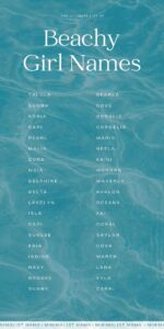 49+ *Beautiful* Ocean Names For Girls (with Meanings) 2026