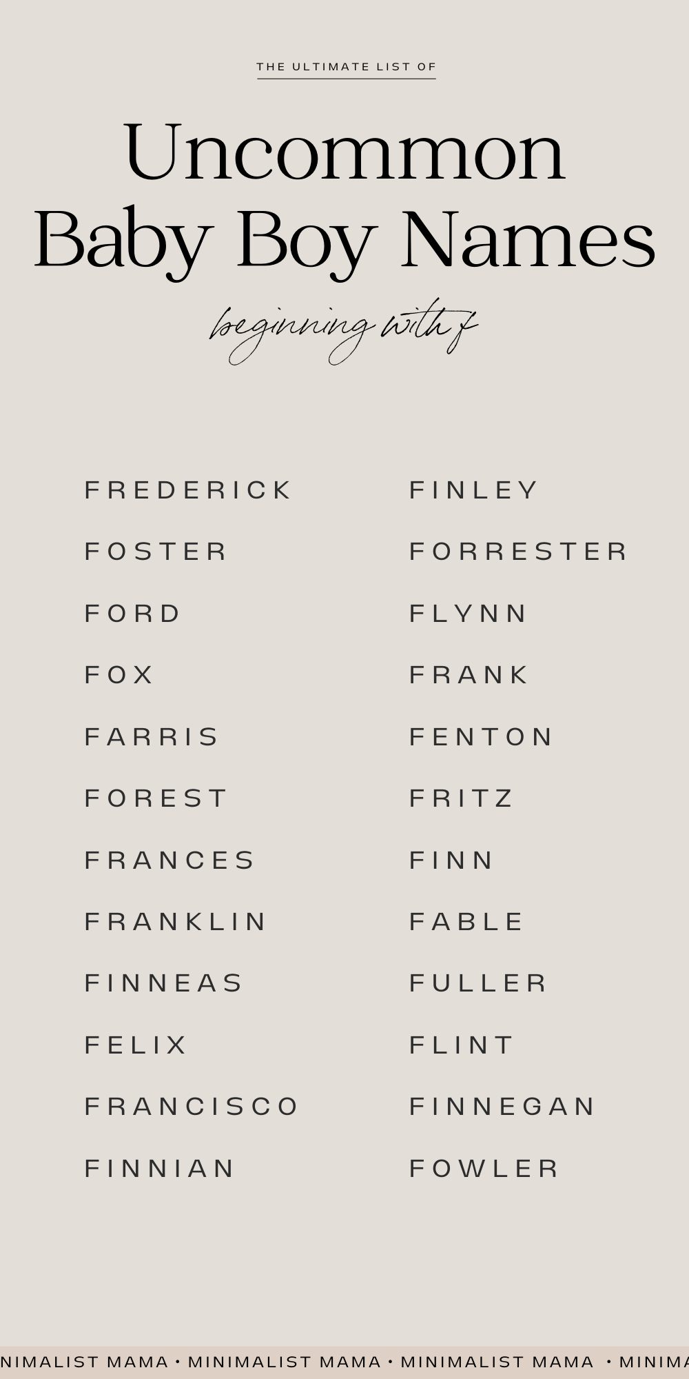35+ *Best* Boy Names That Start with F - 2024