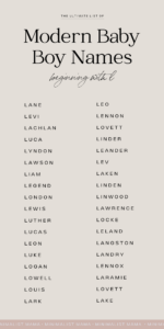 49+ Best Boy Names That Start with L - 2024