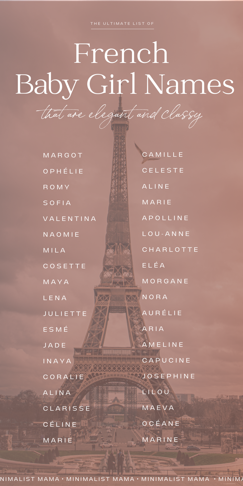 105+ *Stunning* French Girl Names (I'm Swooning Over) - 2024