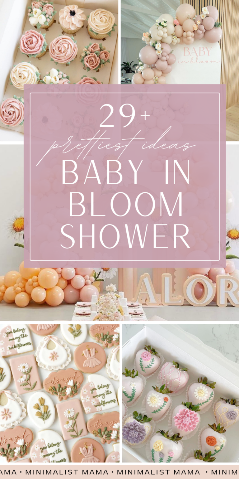 29+ *Best* Baby In Bloom Baby Shower Ideas
