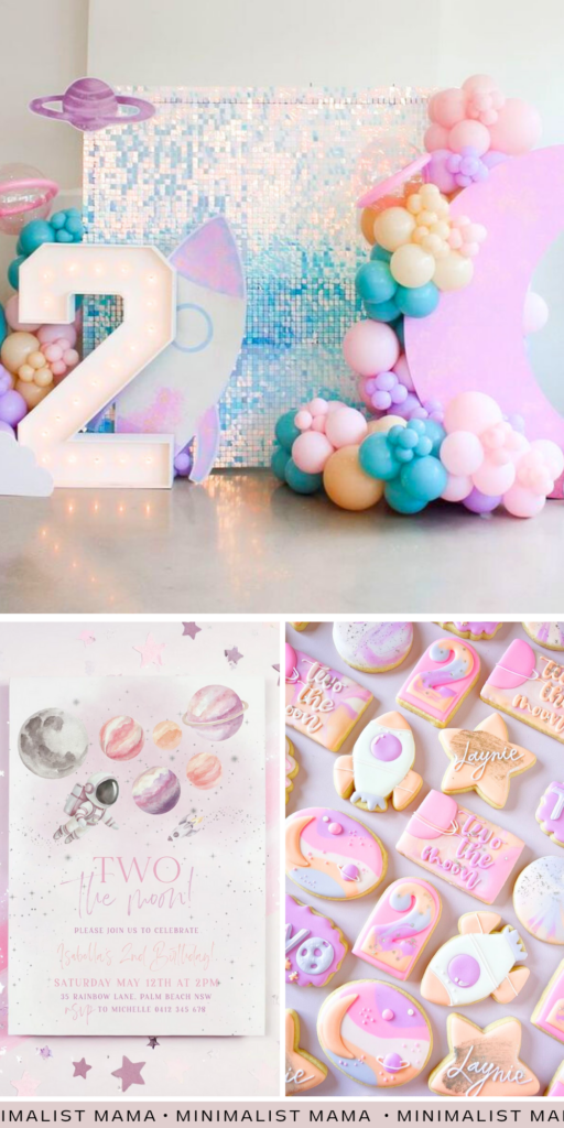 19+ *Modern* Second Birthday Themes for Girls We're Loving