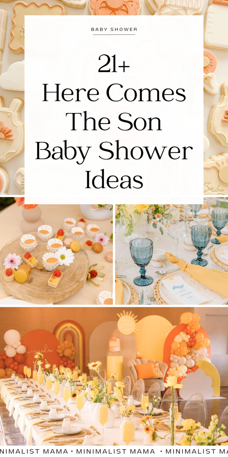 21+ *Beautiful* Here Comes The Son Baby Shower Theme Ideas