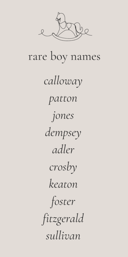 165+ Rare Baby Names for Boys You'll Absolutely Love