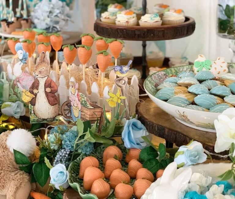 21+ *Sweetest* Peter Rabbit Baby Shower Theme Ideas You Need To See