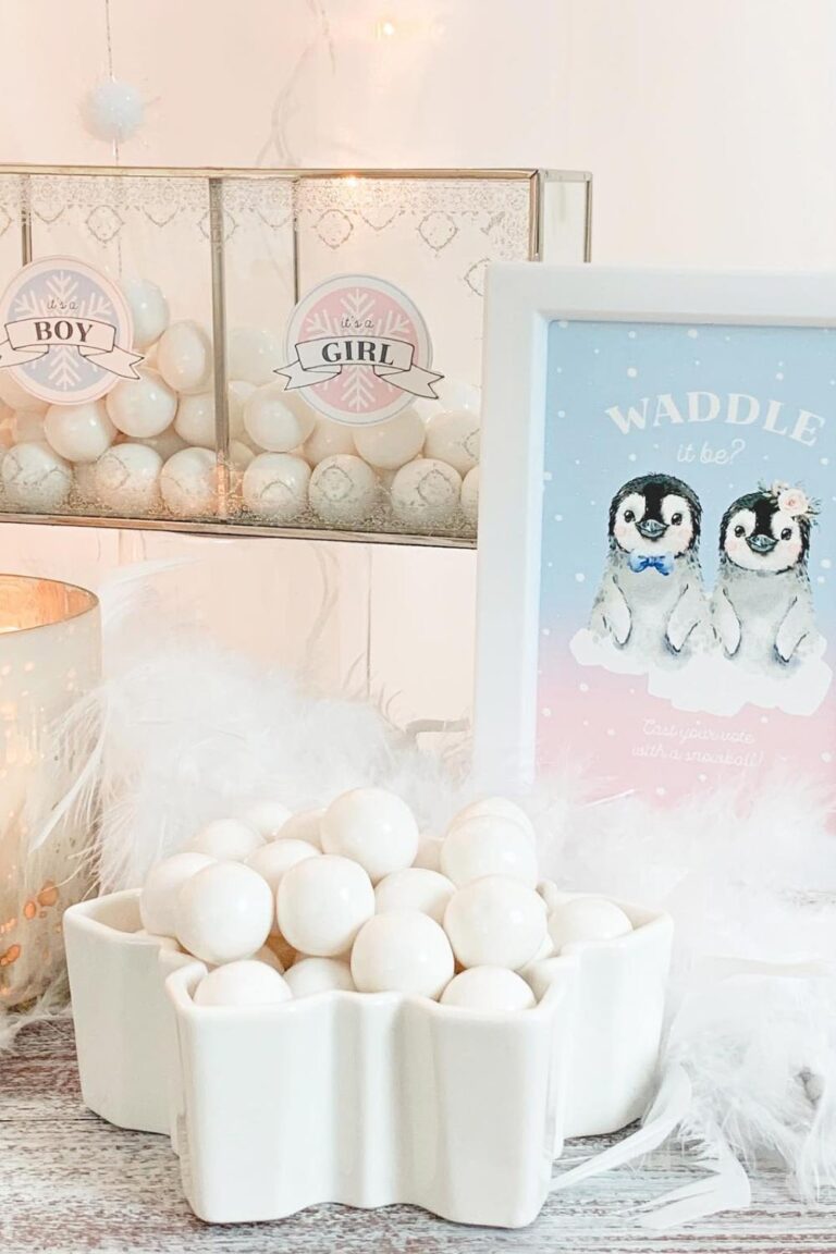 33+ *Creative* Winter Gender Reveal Ideas to Copy
