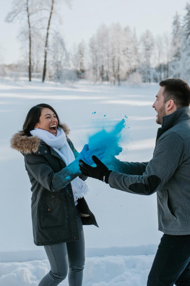33+ *Creative* Winter Gender Reveal Ideas to Copy