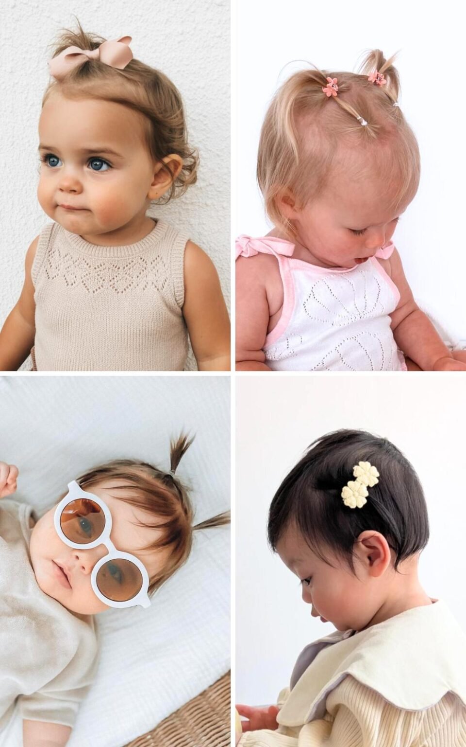 15+ *Totally Adorable* Baby Girl Hairstyles That Actually Work